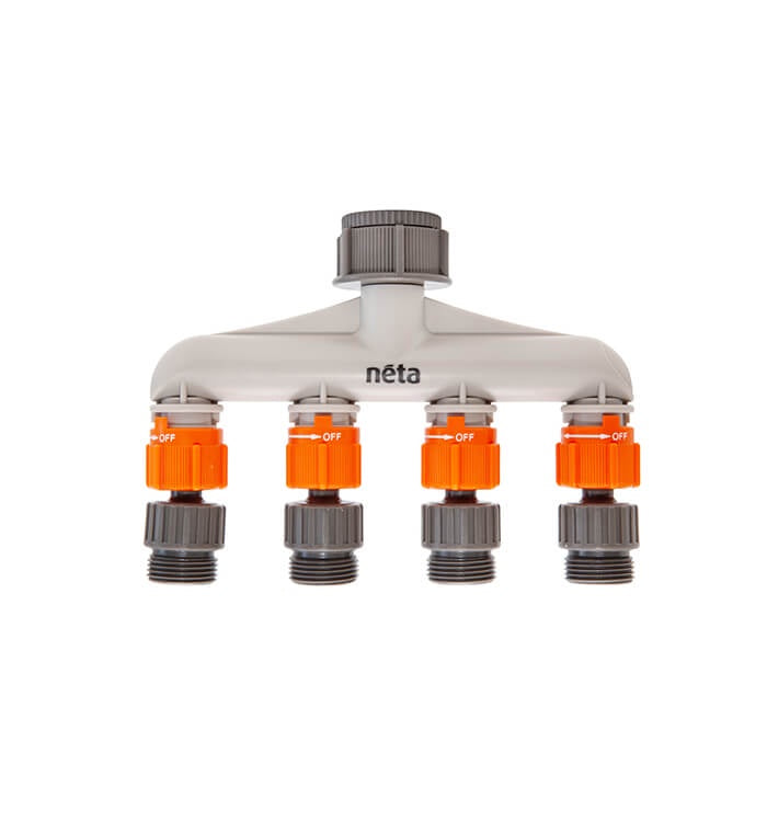 Neta 12mm Universal 4-way Tap – Northcote Nursery