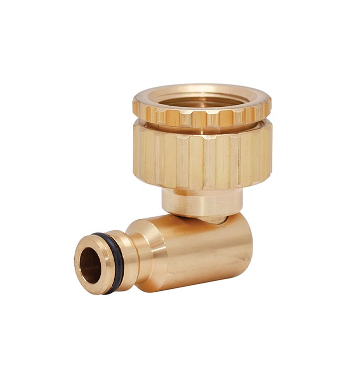 Neta 12mm Brass Universal Swivel Tap Adaptor – Northcote Nursery