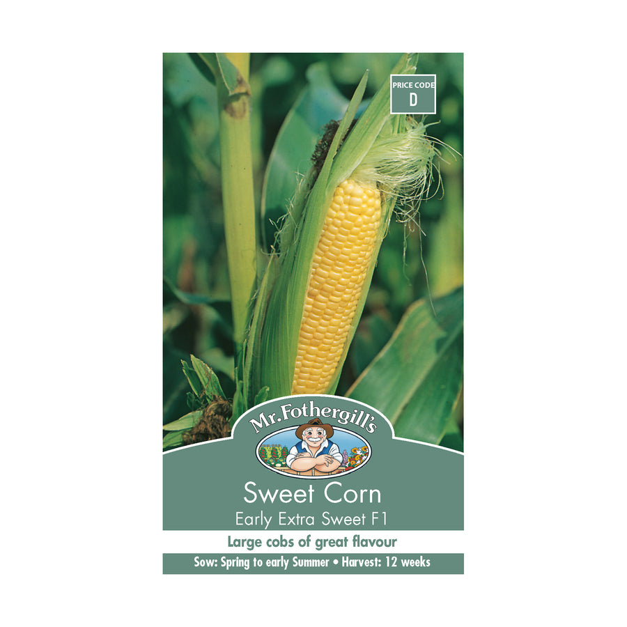 Corn - Sweet 'Early Extra Sweet' F1 seeds – Northcote Nursery