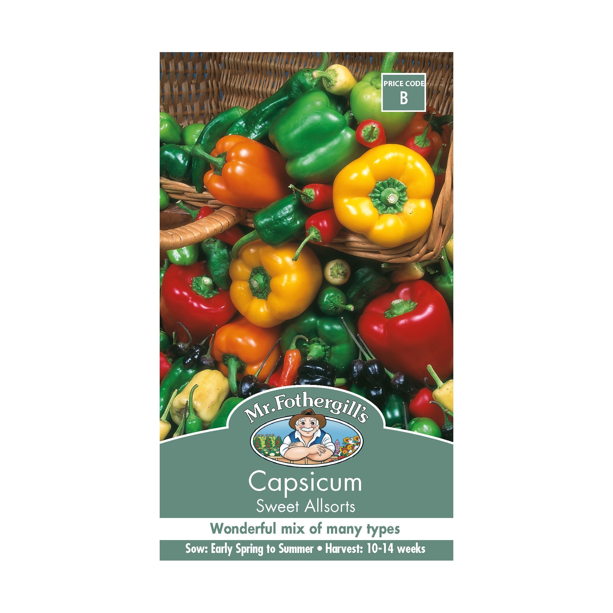 Capsicum 'Sweet Allsorts Mixed' Seeds – Northcote Nursery