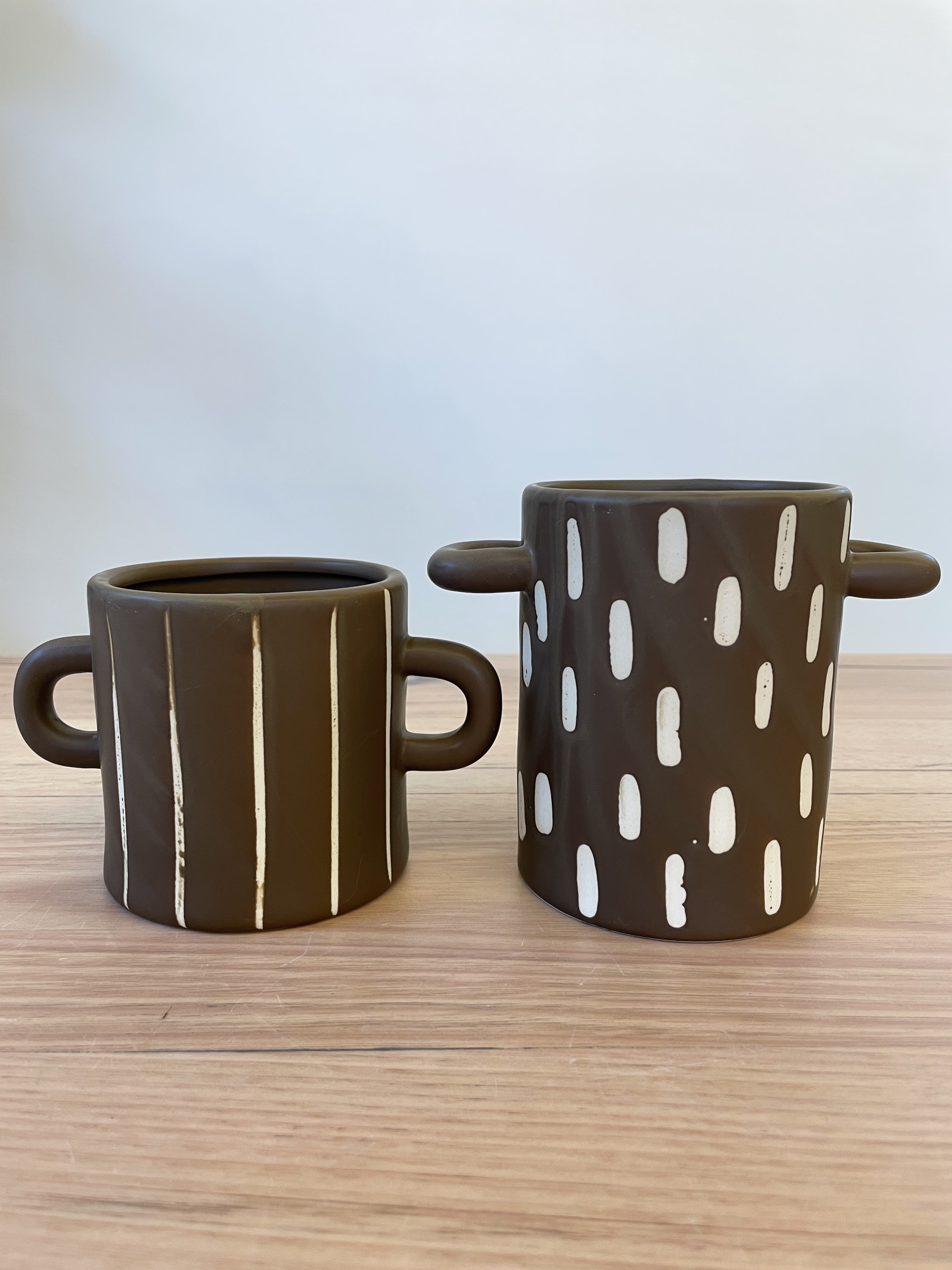 Lydia Planter Mocha – Northcote Nursery