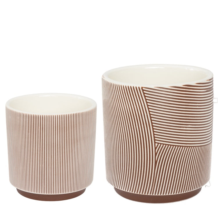 Bowen Planter Pot Rust – Northcote Nursery