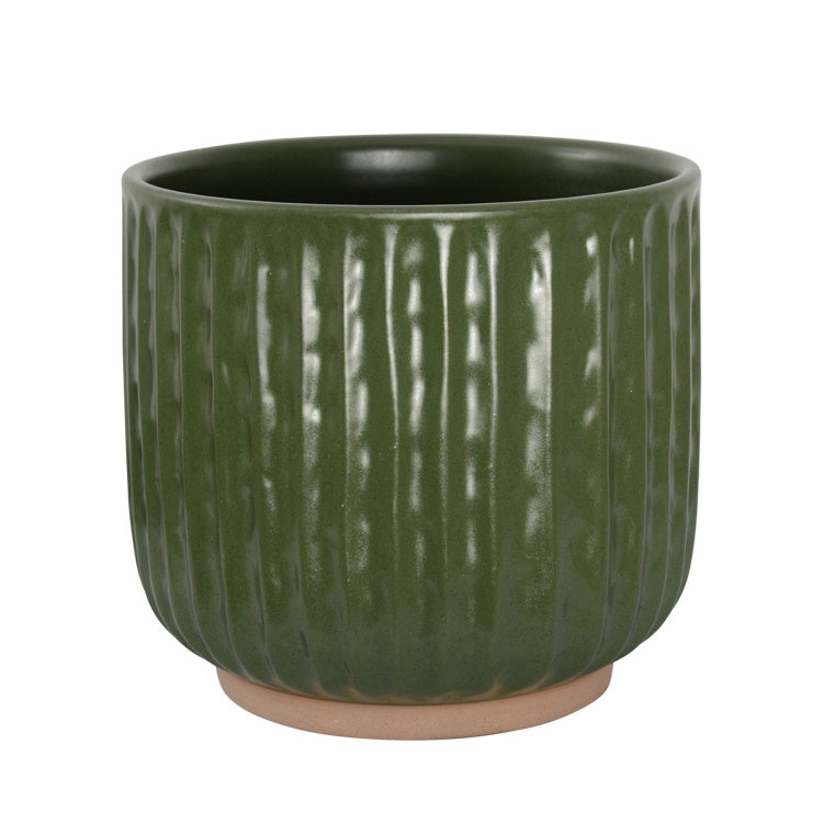 Bea Planter Pot Forest Green – Northcote Nursery