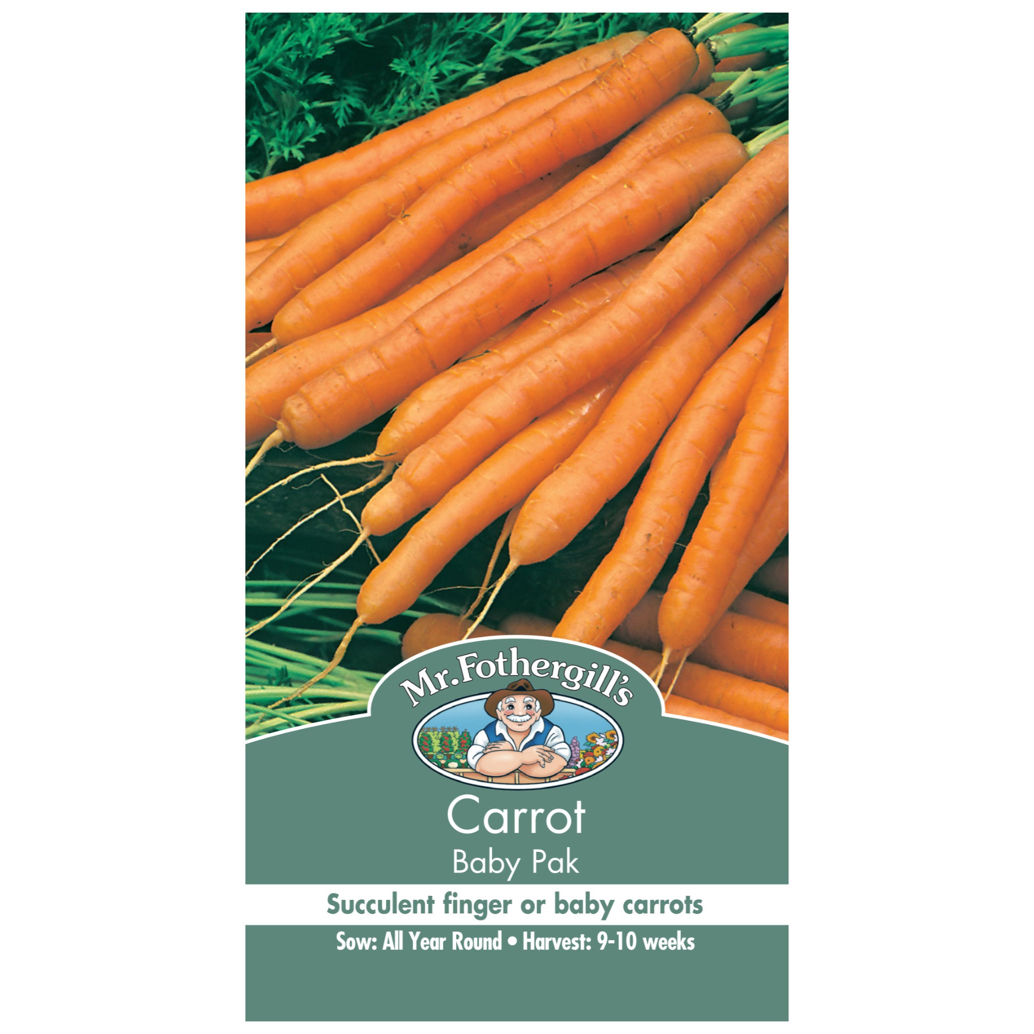Carrot 'Baby Pak' Seeds – Northcote Nursery