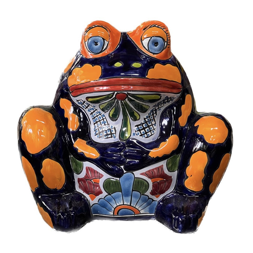 Talavera Frog Planter Large – Northcote Nursery
