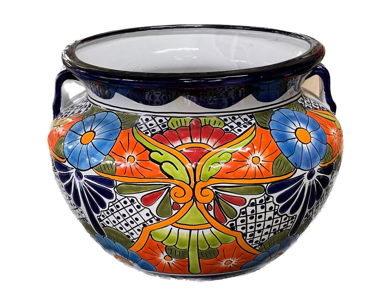 Talavera Round Extra Large Planter – Northcote Nursery