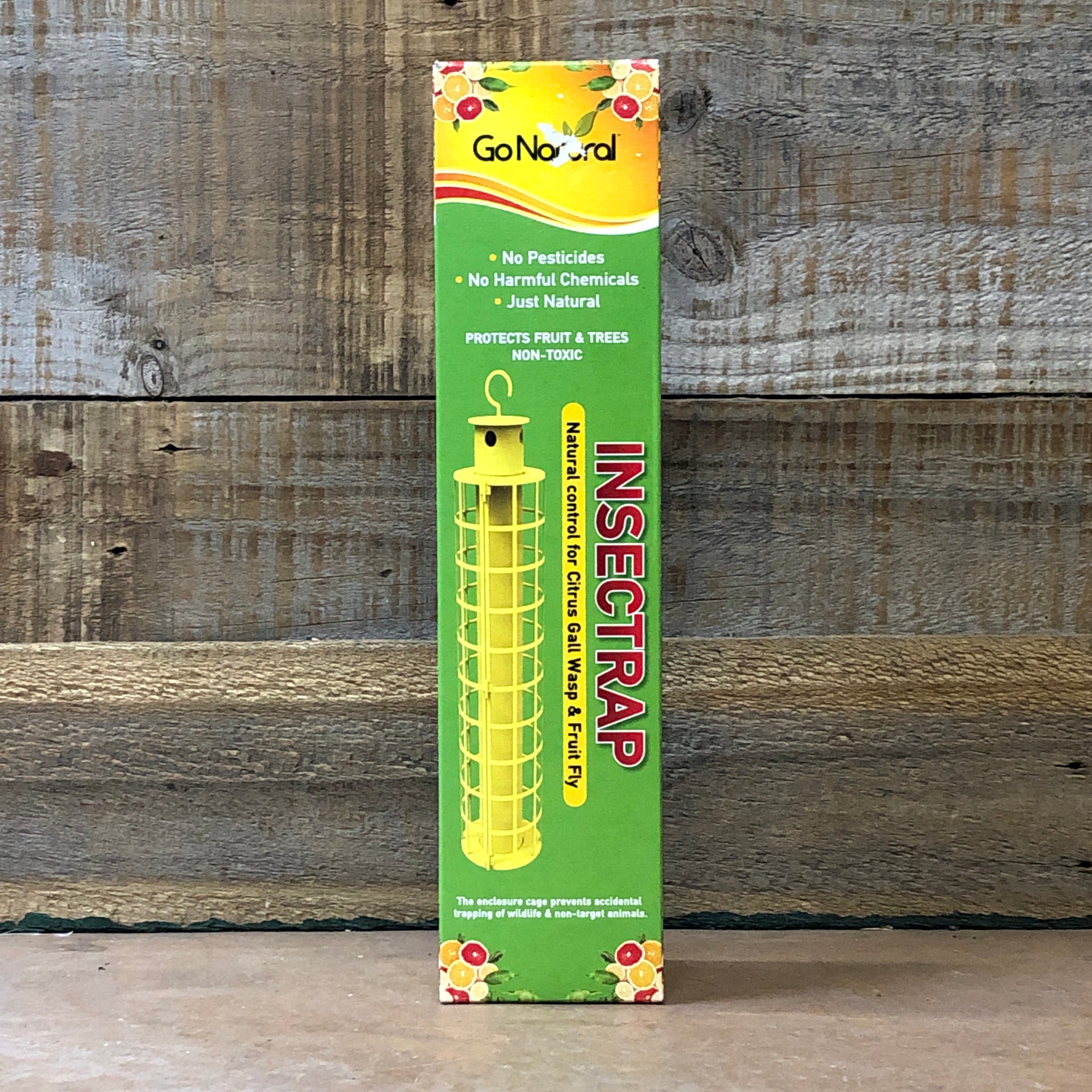 Insectrap for Citrus Gall Wasp & Fruit Fly with reusable cage ...