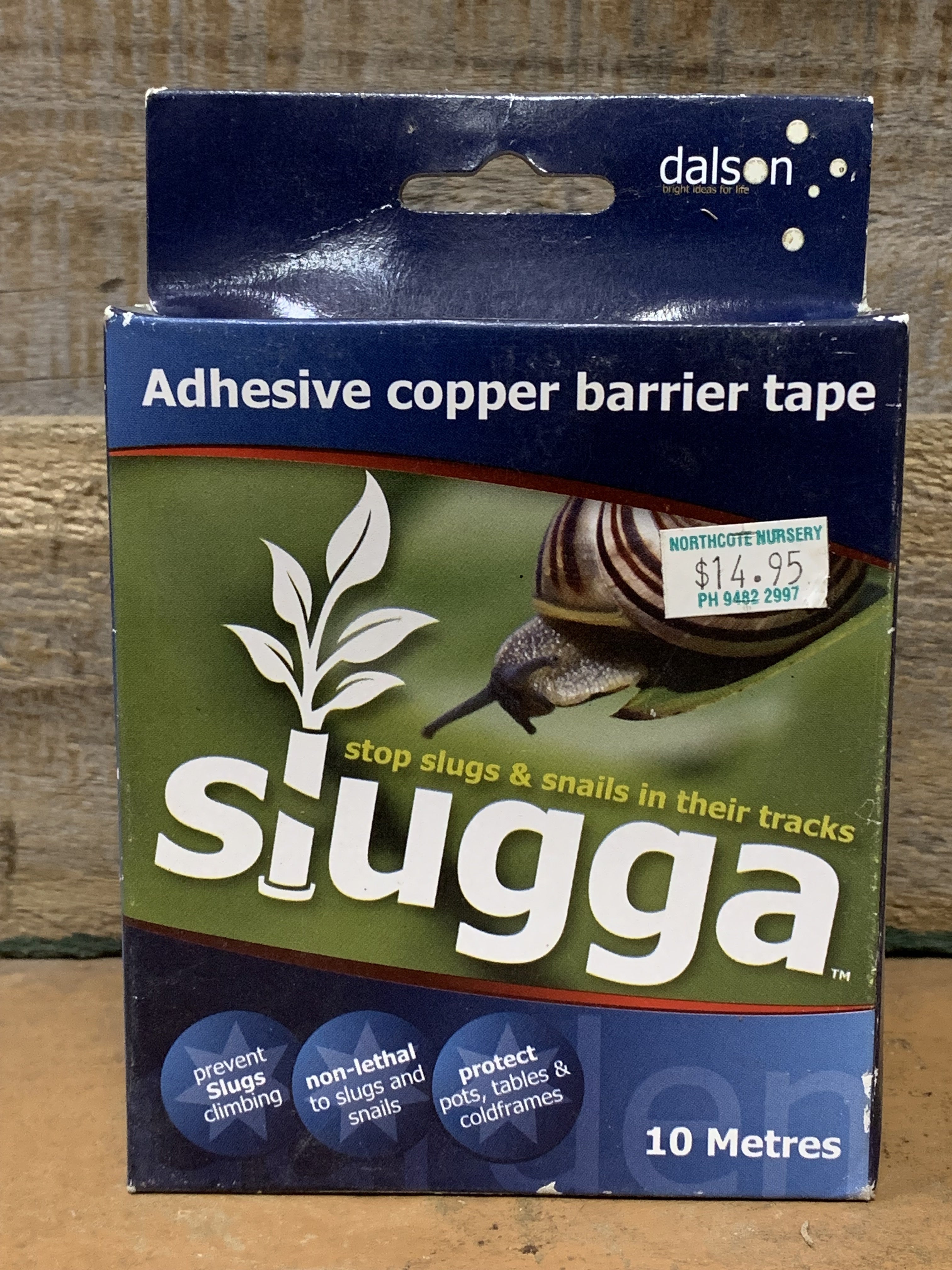 Slugga - adhesive Copper barrier tape – Northcote Nursery