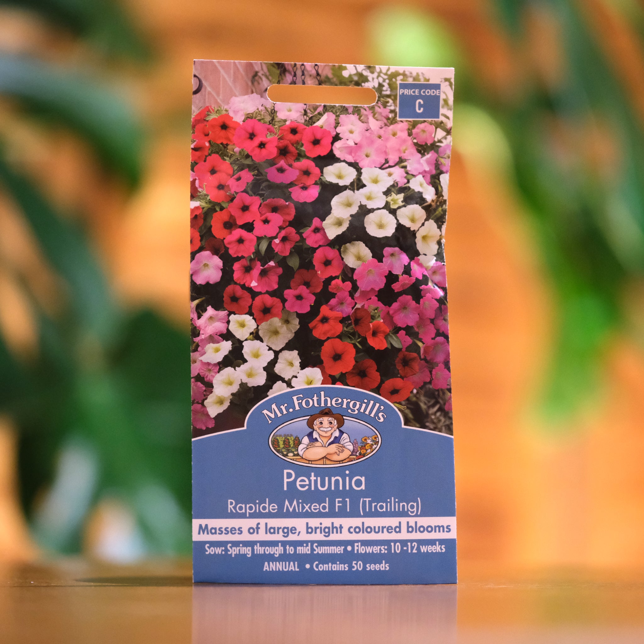 Petunia 'Rapide Mixed' F1 (Trailing) seeds – Northcote Nursery