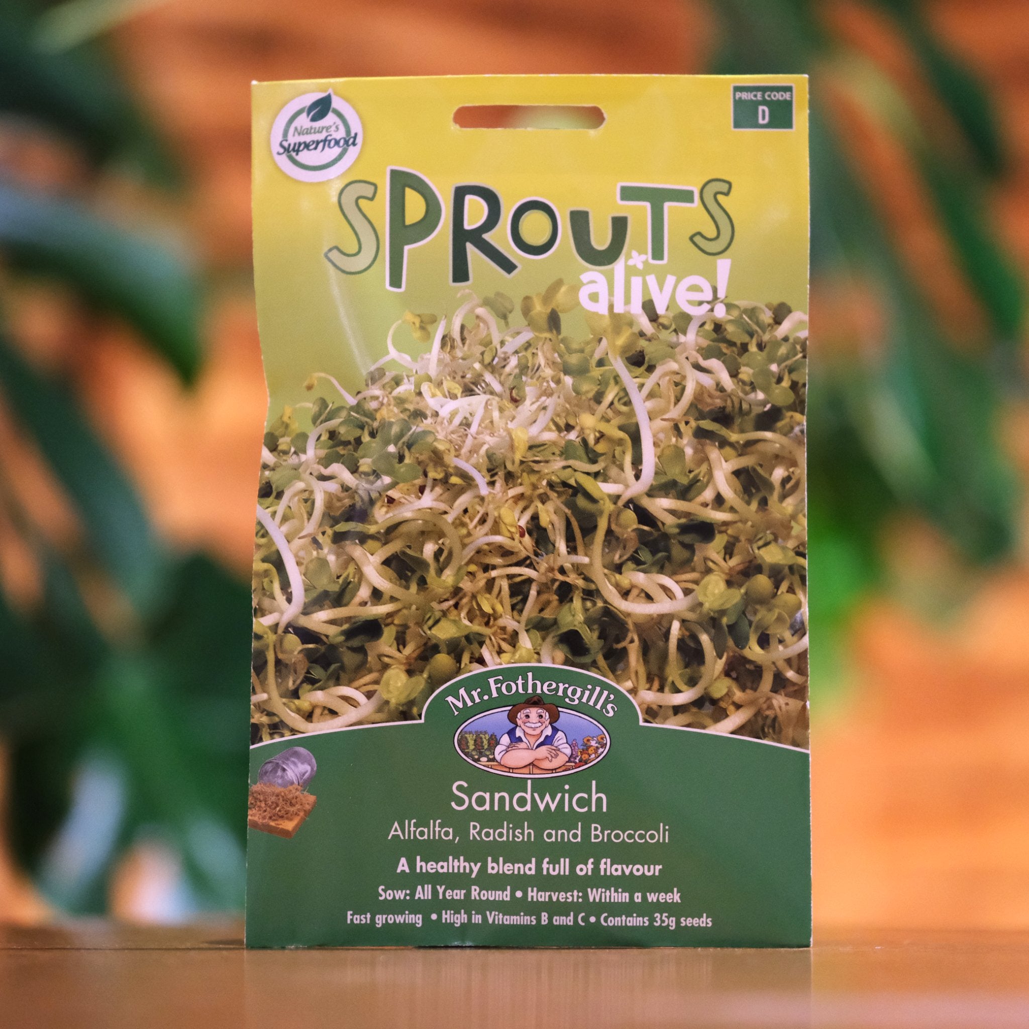 Sprouts Alive! - Sandwich – Northcote Nursery