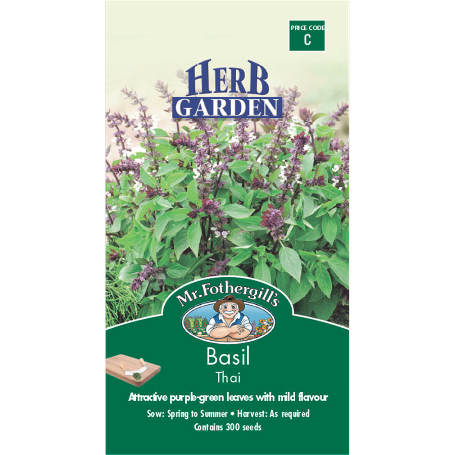 Basil 'Thai' seeds – Northcote Nursery