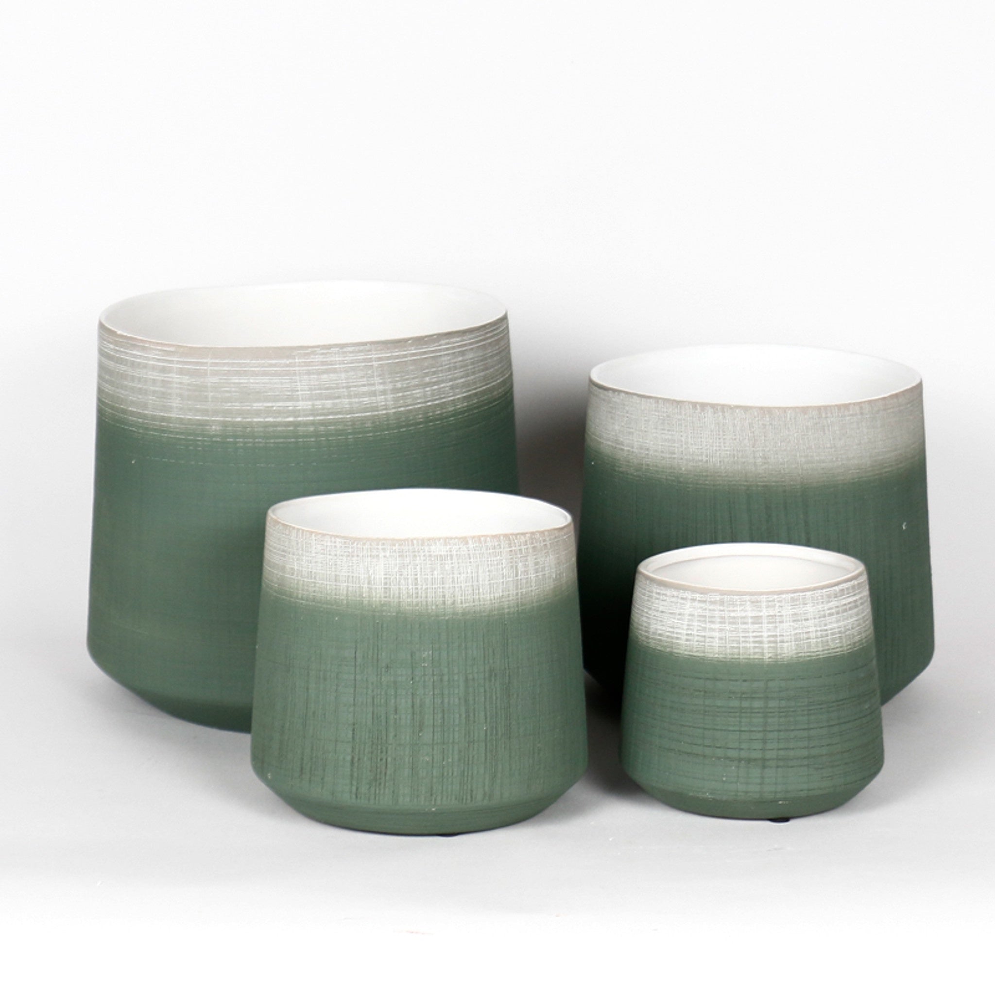 Horizon Collection Pots - Denim Mint – Northcote Nursery