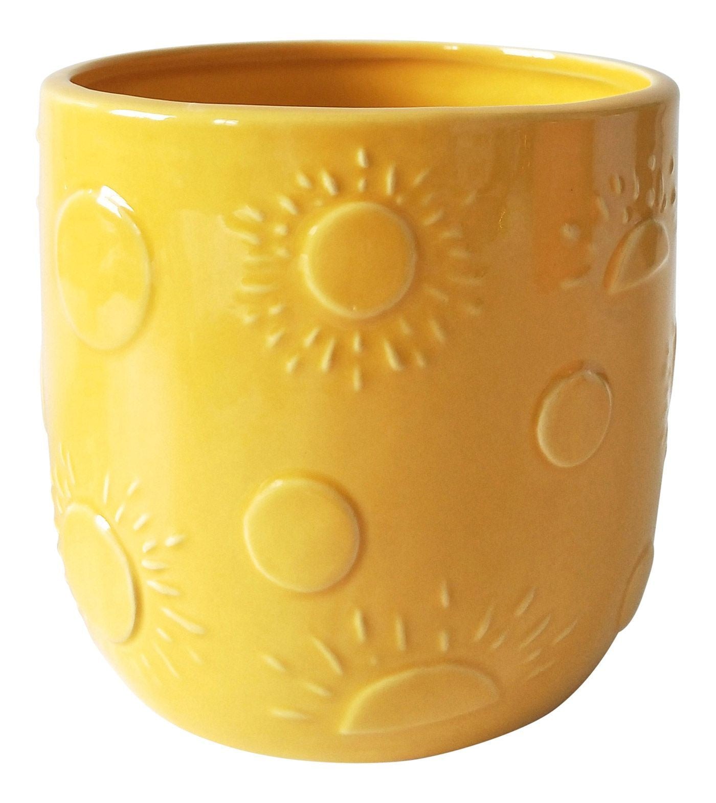 Elemental Sun Planter Yellow – Northcote Nursery