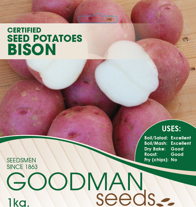 Seed Potatoes - Bison – Northcote Nursery