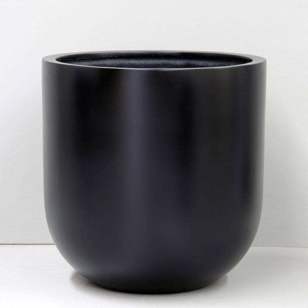 Balcony Lite Black Bullet Pot – Northcote Nursery