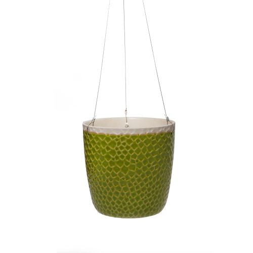 Thimble Hanging Pot - Light Green – Northcote Nursery
