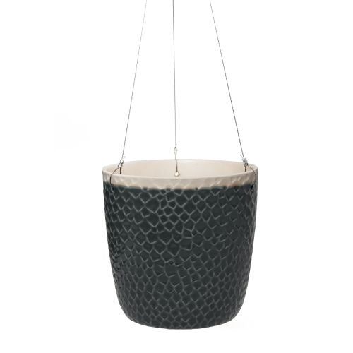 Thimble Hanging Pot - Warm Grey – Northcote Nursery